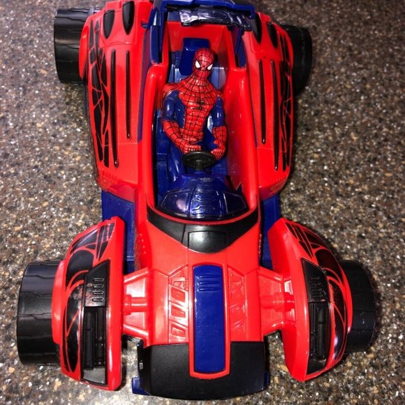 Hasbro | Toys | Spiderman Toy Car Action Figure Vehicle Marvel Comics ...
